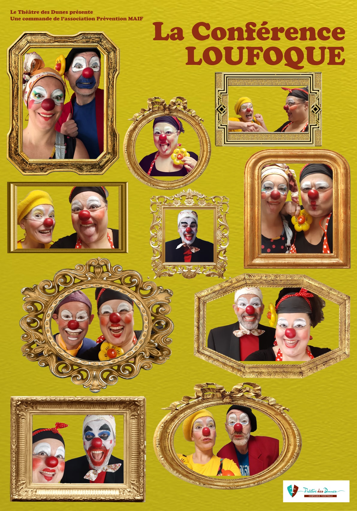 La conférence loufoque - Théâtre des dunes